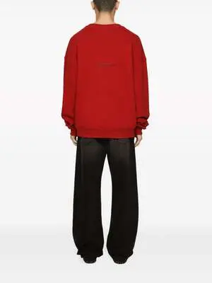 Dolce & Gabbana Slogan-print Cotton Jumper
