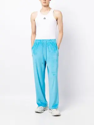 TEAM WANG DESIGN Straight-leg Trousers - Blue