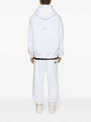 Dolce & Gabbana Slogan-print Cotton Hoodie - White