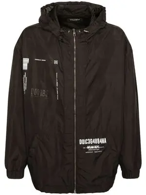 Dolce & Gabbana Logo-print Hooded Jacket