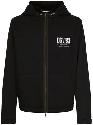 Dolce & Gabbana Logo-print Hooded Jacket