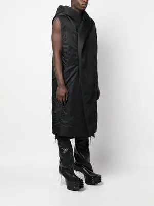 Rick Owens Hooded Gilet Coat