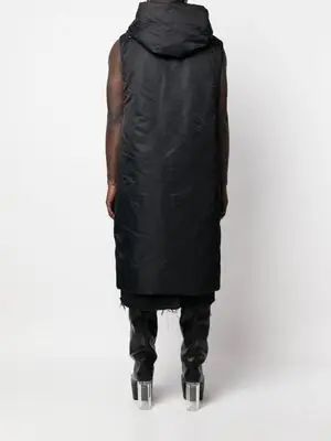 Rick Owens Hooded Gilet Coat