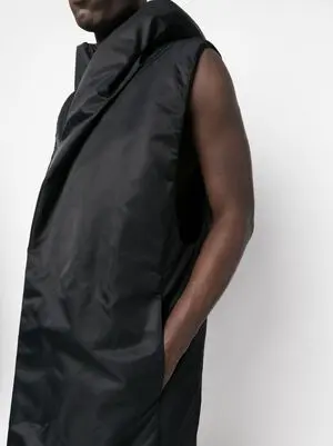 Rick Owens Hooded Gilet Coat