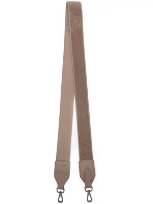 Brunello Cucinelli Precious Leather Bag Strap - Brown
