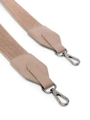 Brunello Cucinelli Precious Leather Bag Strap - Brown