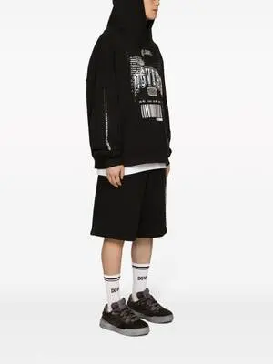 Dolce & Gabbana Printed Cotton Hoodie