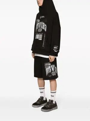 Dolce & Gabbana Printed Cotton Hoodie