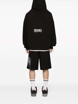 Dolce & Gabbana Printed Cotton Hoodie