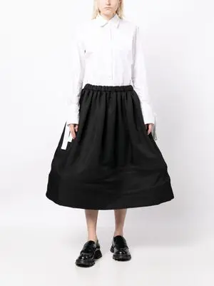 Comme Des Garçons Bell-shape Full Skirt