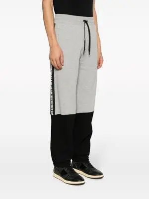 Versace Two-tone Drawstring Track Pants