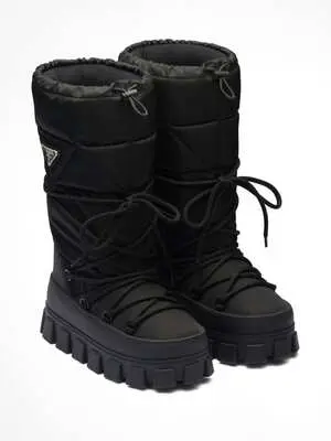 Prada Recycled Nylon Moon Boots