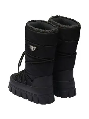 Prada Recycled Nylon Moon Boots
