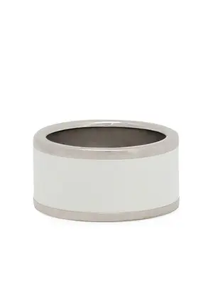 Dolce & Gabbana Logo Plaque Ring - Silver