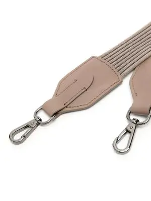 Brunello Cucinelli Striped Canvas Bag Strap