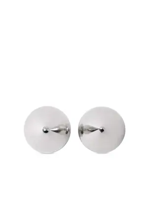Burberry Spear Stud Earrings - Silver