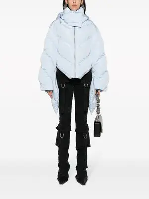 DION LEE Welded Convertible Puffer Jacket