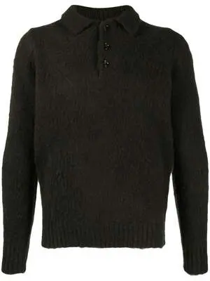 Aspesi Shetland Polo Sweater
