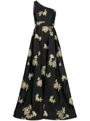 Marchesa Notte One Shoulder Evening Dresses