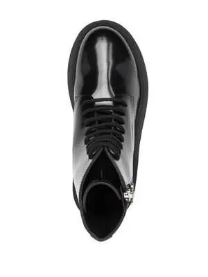 Palm Angels Logo-print Lace-up Boots