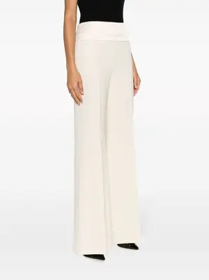Moschino Virgin Wool Palazzo Trousers