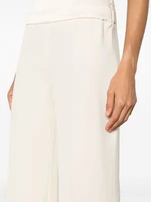 Moschino Virgin Wool Palazzo Trousers