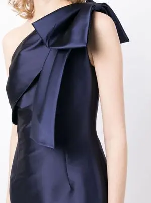 Sachin & Babi Bonnie Bow Gown - Blue