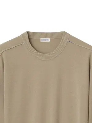 Burberry Crew-neck Wool Jumper