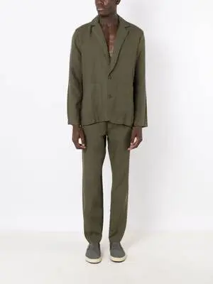 OSKLEN Single-breasted Linen Blazer