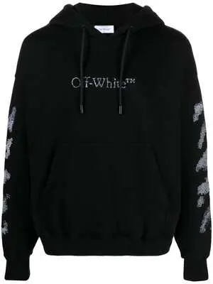 Off-white Long Sleeve Sweatshirts Hoodies For Men