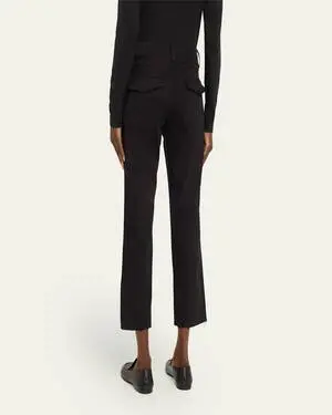AMO Easy Straight Army Trousers - Black