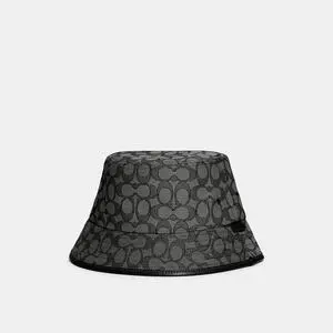 Coach Rainbow Signature Bucket Hat In Burnished Amber/Multi 50