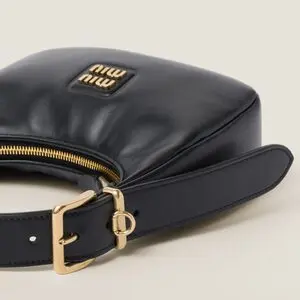 Miu Miu Leather Hobo Bag