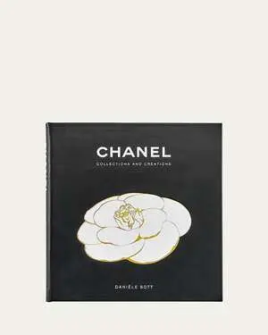 GRAPHIC IMAGE Chanel Collections And Creations" Leather Bound Book - Black