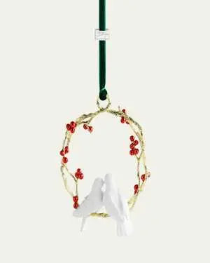 Michael Aram Turtle Dove Christmas Ornat - One-color