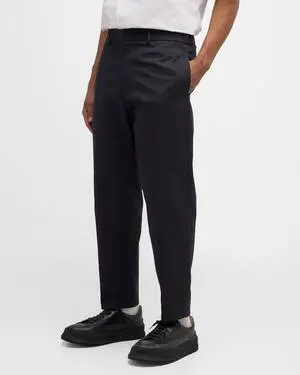 JIL SANDER Straight-leg Gabardine Trousers