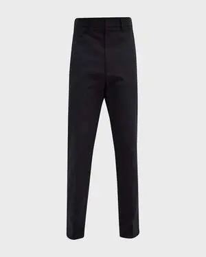 JIL SANDER Straight-leg Gabardine Trousers