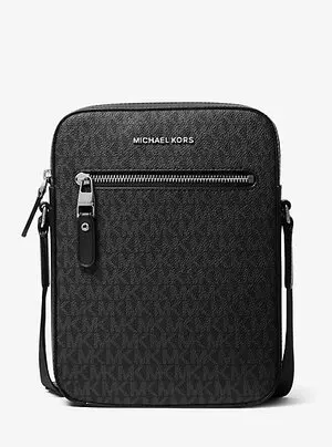 Michael Kors Varick Logo Flight Bag