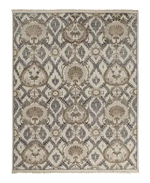 FEIZY Beall Bea6712f Area Rug, 5'6 X 8'6 - Gray/brown