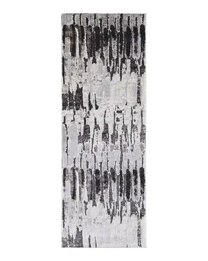 FEIZY Vancouver 39fif Runner Area Rug, 2'10 X 7'10 - Gray Charcoal