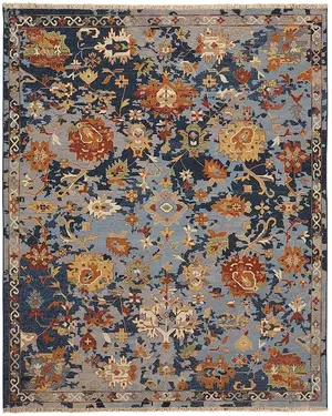 FEIZY Leylan Ley0587f Area Rug, 5'6 X 8'6 - Blue