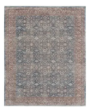 FEIZY Marquette 39gtf Area Rug, 4' X 5'3 - Blue Rust
