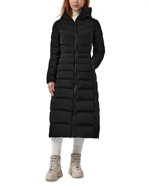 Canada Goose Clair Long Down Coat - Black