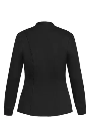 City Chic Piping Ponté Knit Jacket