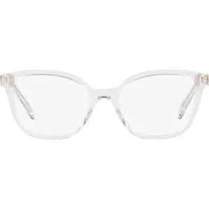 Prada 52mm Butterfly Eyeglasses - Crystal