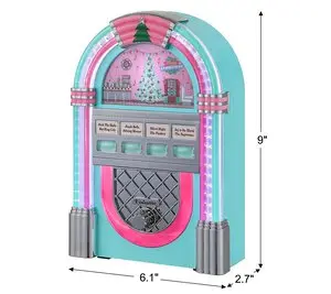 MR. CHRISTMAS 9' Retro Jukebox Teal