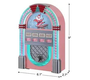MR. CHRISTMAS 9 Retro Jukebox Pink
