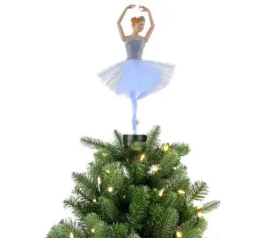 MR. CHRISTMAS 12.5' Animated Fiber-optic Baller Na Tree Topper - One-color