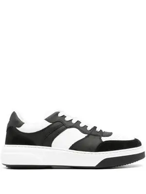 Dsquared2 Panelled Low-top Sneakers - Black