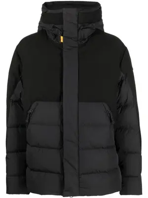 PARAJUMPERS Logo-patch Padded Jacket - Black